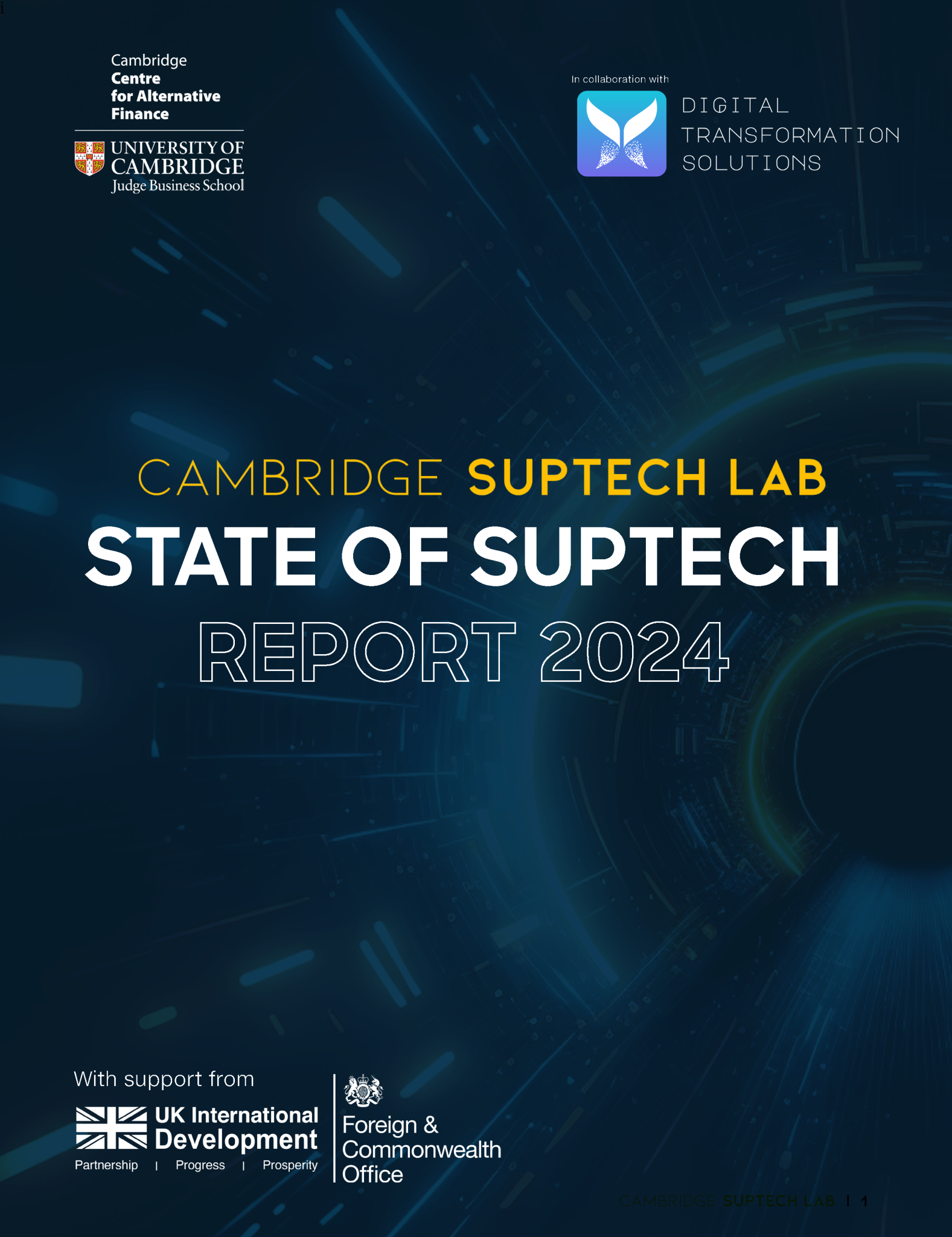 Research & Intelligence | Suptech Lab Resource Hub